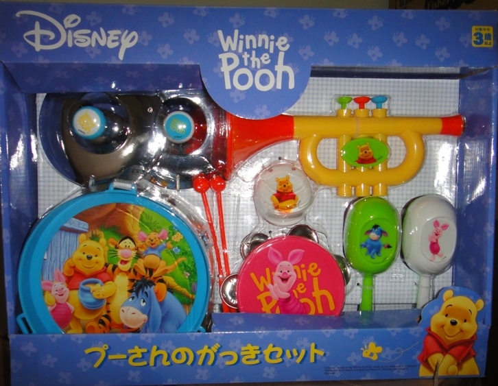 Babeeshop.blogspot.com: Disney ~ Winnie the Pooh 6 Pieces Rhythm ...