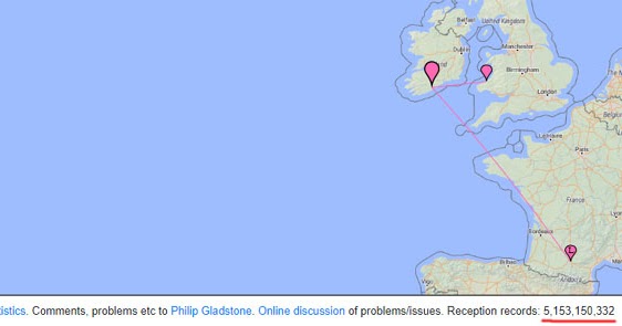 EI7GL....A diary of amateur radio activity: PSK Reporter passes 5 ...