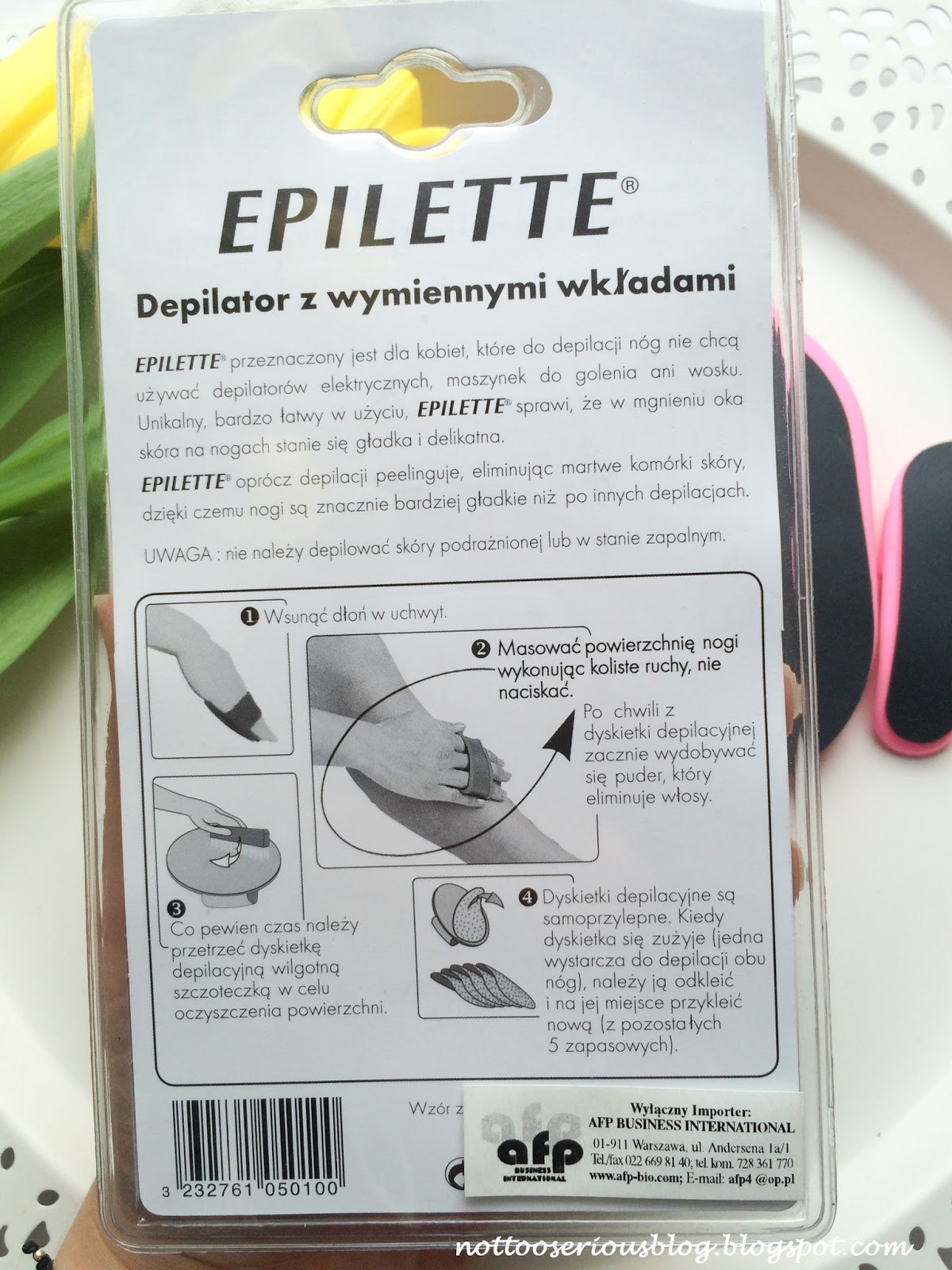 Not Too Serious Blog: Alternatywa dla depilacji? Porównanie Sundepil i ...