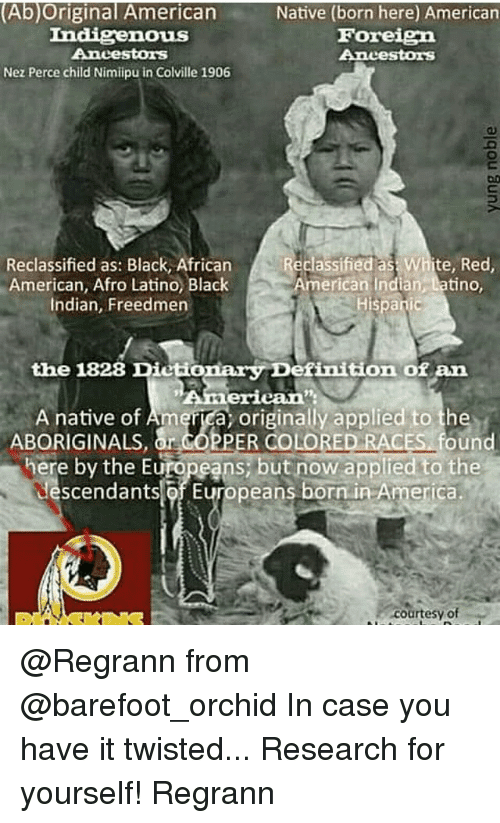 Kimberly Purpoz: American Aboriginal Meme Speaks Volume