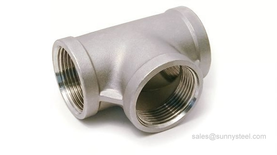 Stainless steel Tees-Weldable components