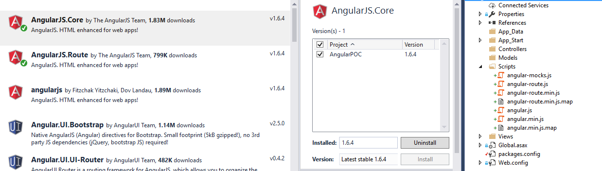 How to create a single page application using AngularJS, WebAPI & MVC ...