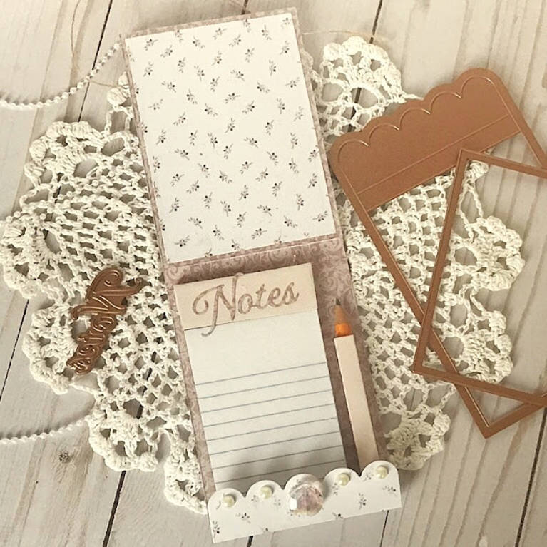 Creating from the Heart: A Sweet Little Notepad