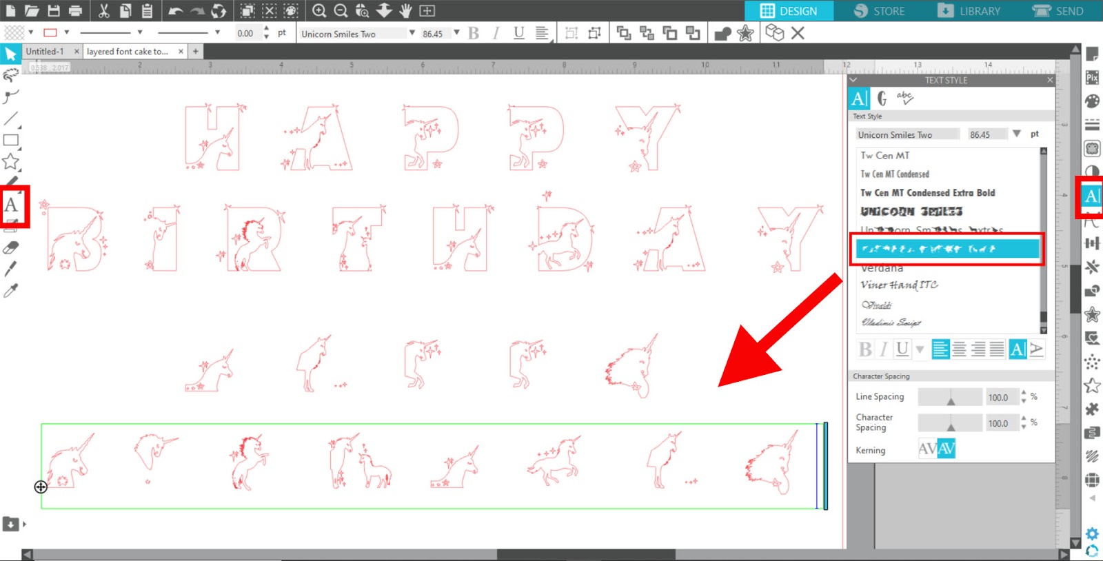 How to Use Layered Fonts in Silhouette Studio - Silhouette School