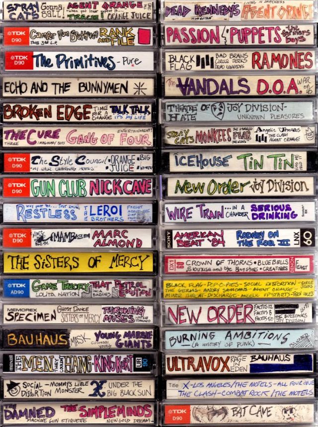 The Lost Art of Cassette Design ~ Vintage Everyday