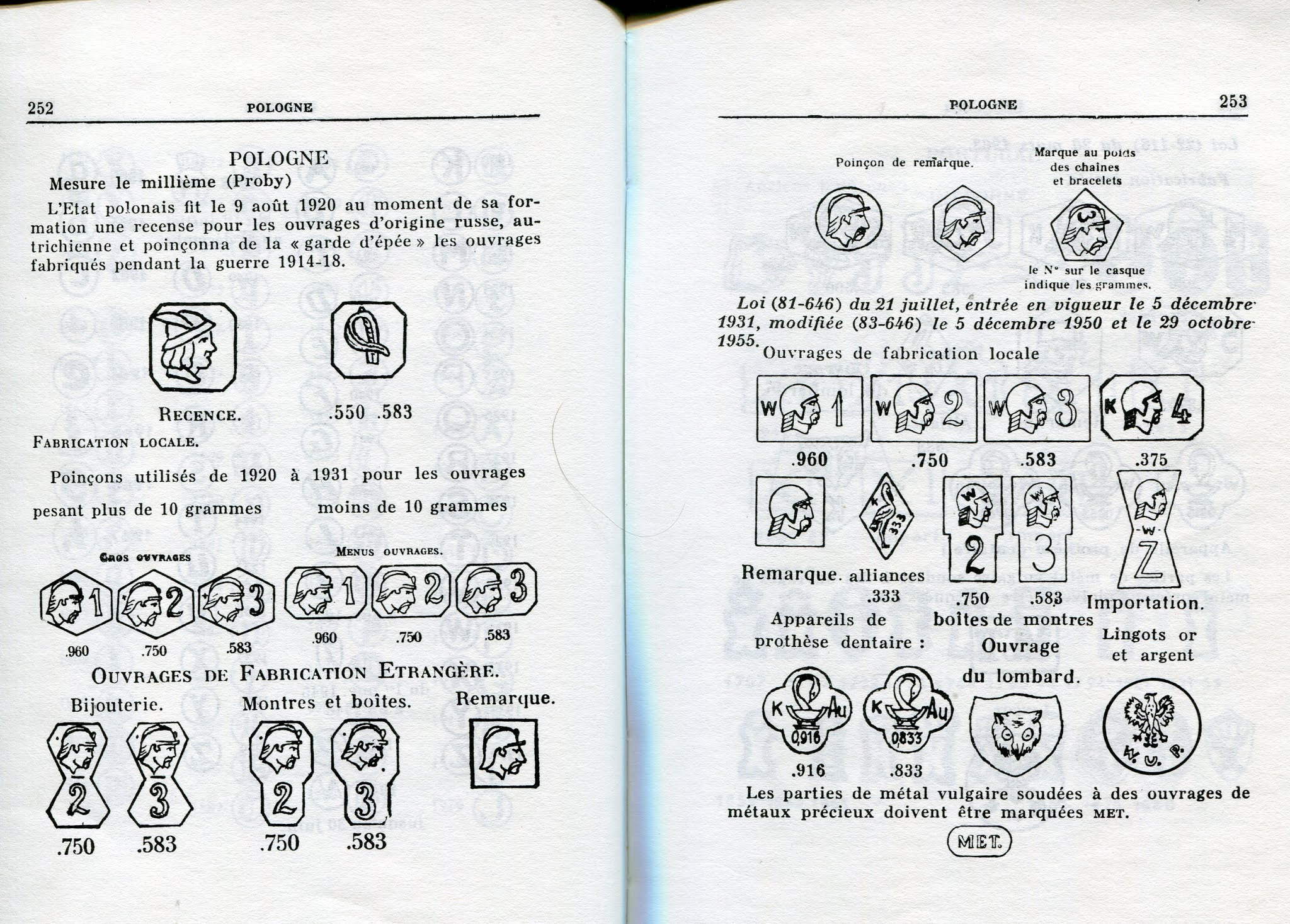 BIJOUX ET PIERRES PRECIEUSES: Quelques Poinçons de maitres bijoutiers ...