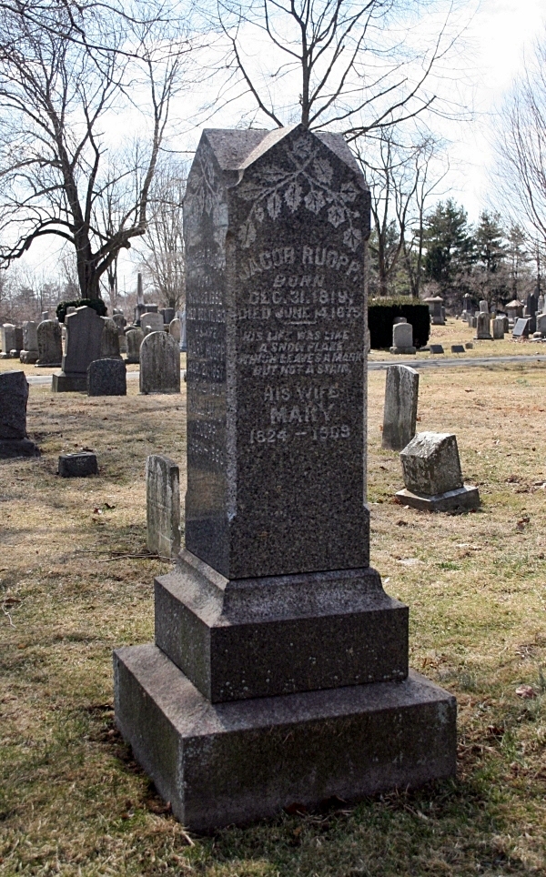 Riverview Cemetery: Jacob Ruopp, Trentonʼs First Fallen Police Officer
