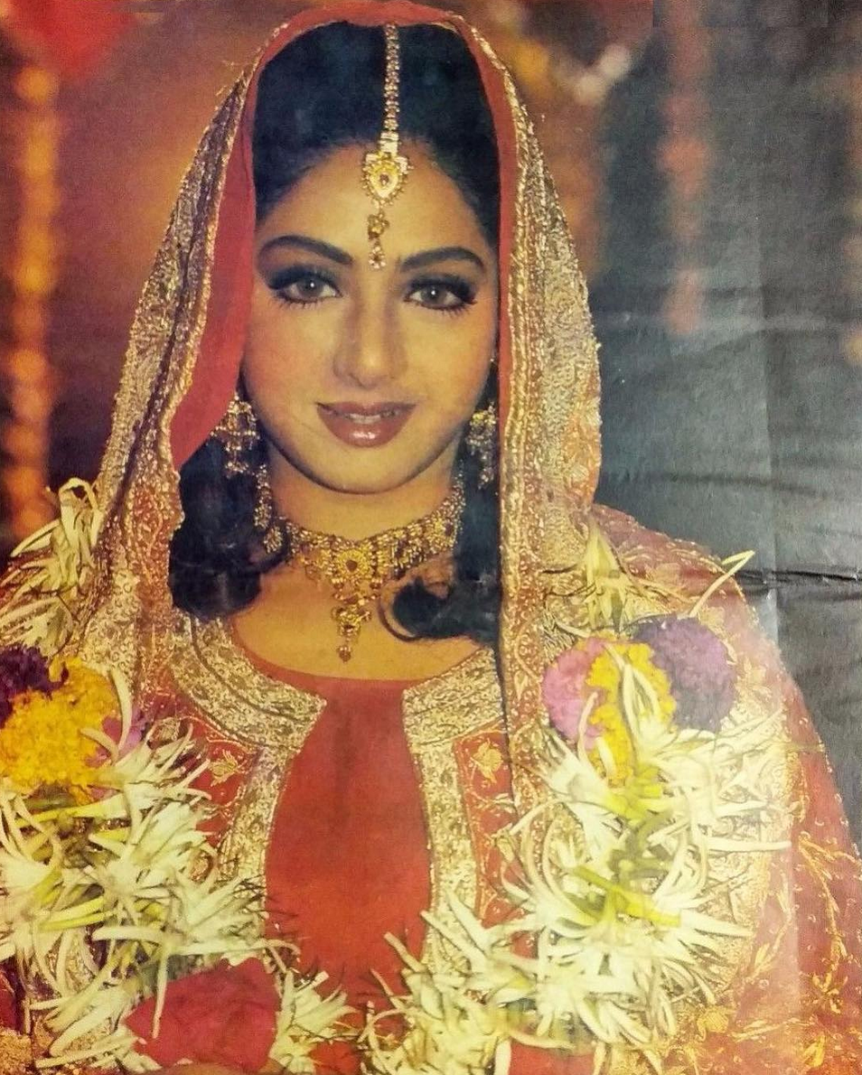 Sridevi: Wedding Belle in Bollywood: Sridevi's bridal looks in red ...