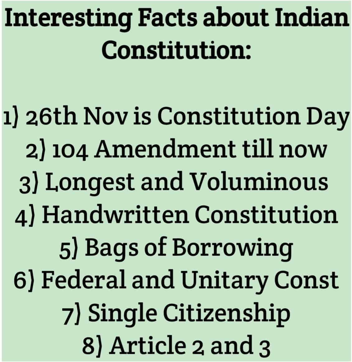 Did You Know Interesting Facts About The Indian Constitution did-you-know-interesting-facts-about-the-indian-constitution