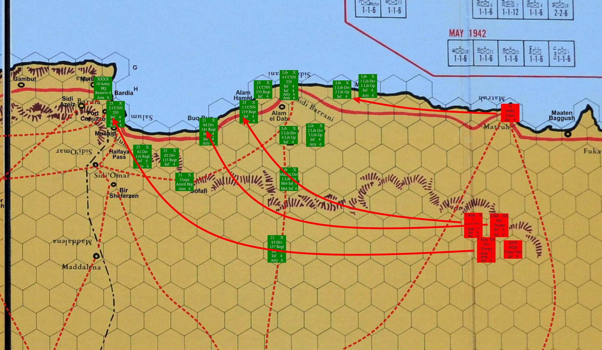 Grymauch's Solo Wargaming Blog : WW2 Campaign: Operation Compass