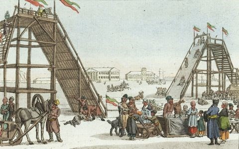 ART and ARCHITECTURE, mainly: roller coasters: from Russian ice slides ...