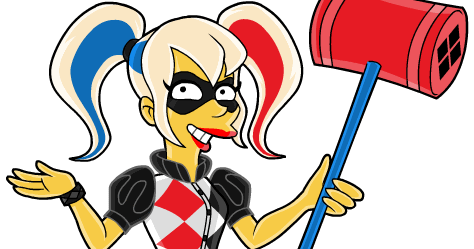 Springfield Punx: DC Super Hero Girls Harley Quinn