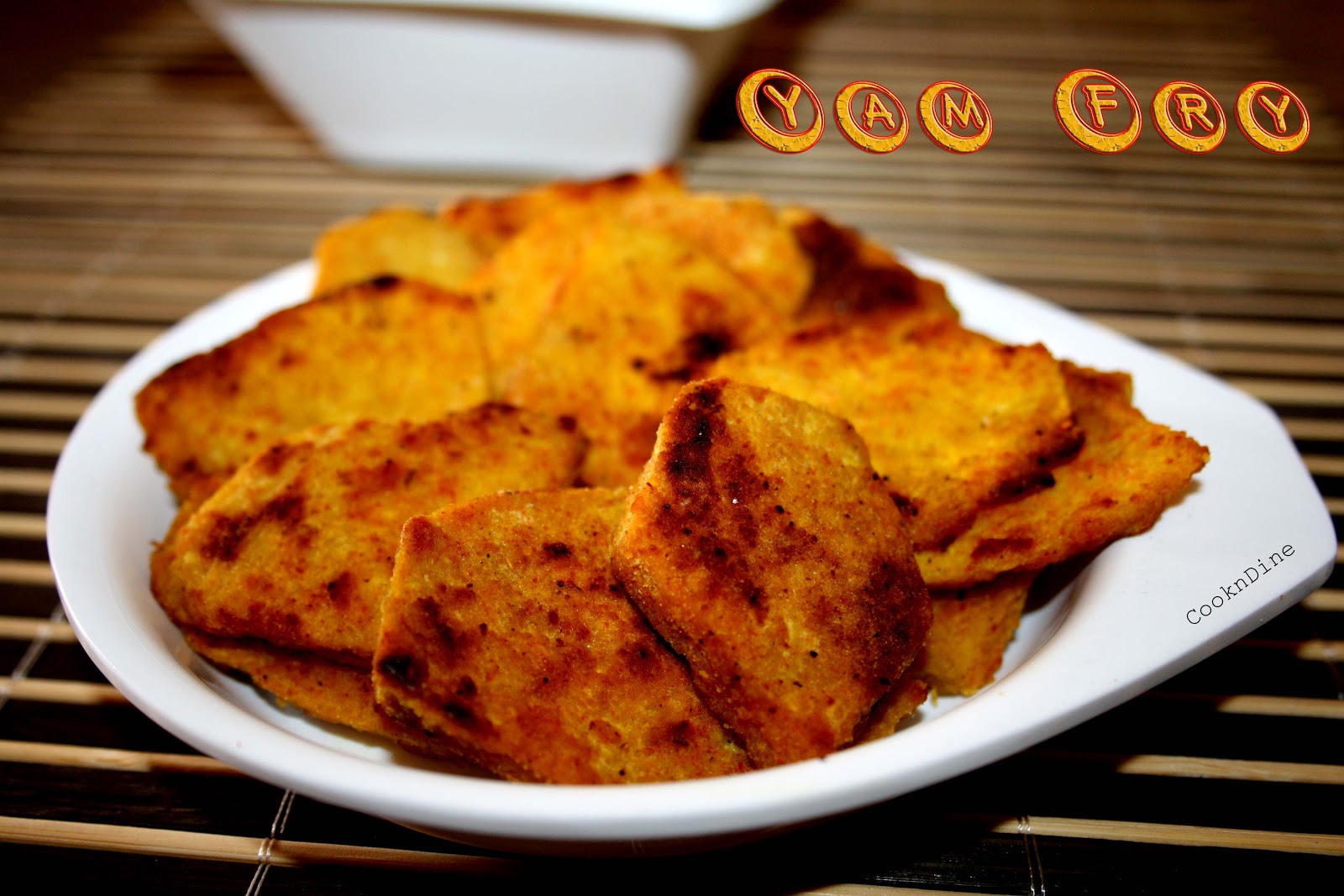 CooknDine....: Yam Fry