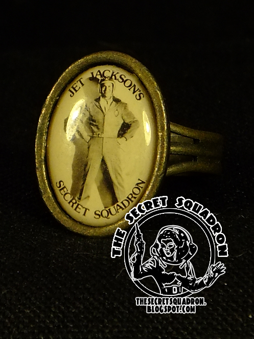 The Secret Squadron: Captain Midnight / Jet Jackson ring