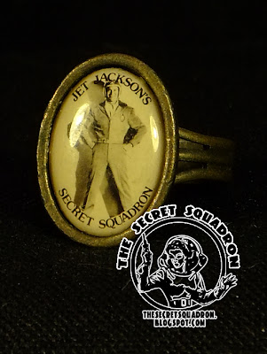The Secret Squadron: Captain Midnight / Jet Jackson ring