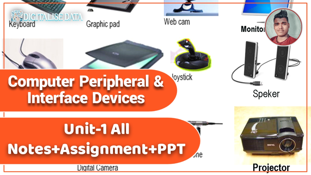 Unit-1 Computer Peripheral & Interfaces Device - Diploma In Computer ...