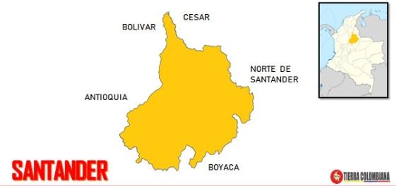 Aula Virtual Tercer grado: SOCIALES - UBICACIÓN DE SANTANDER EN ...