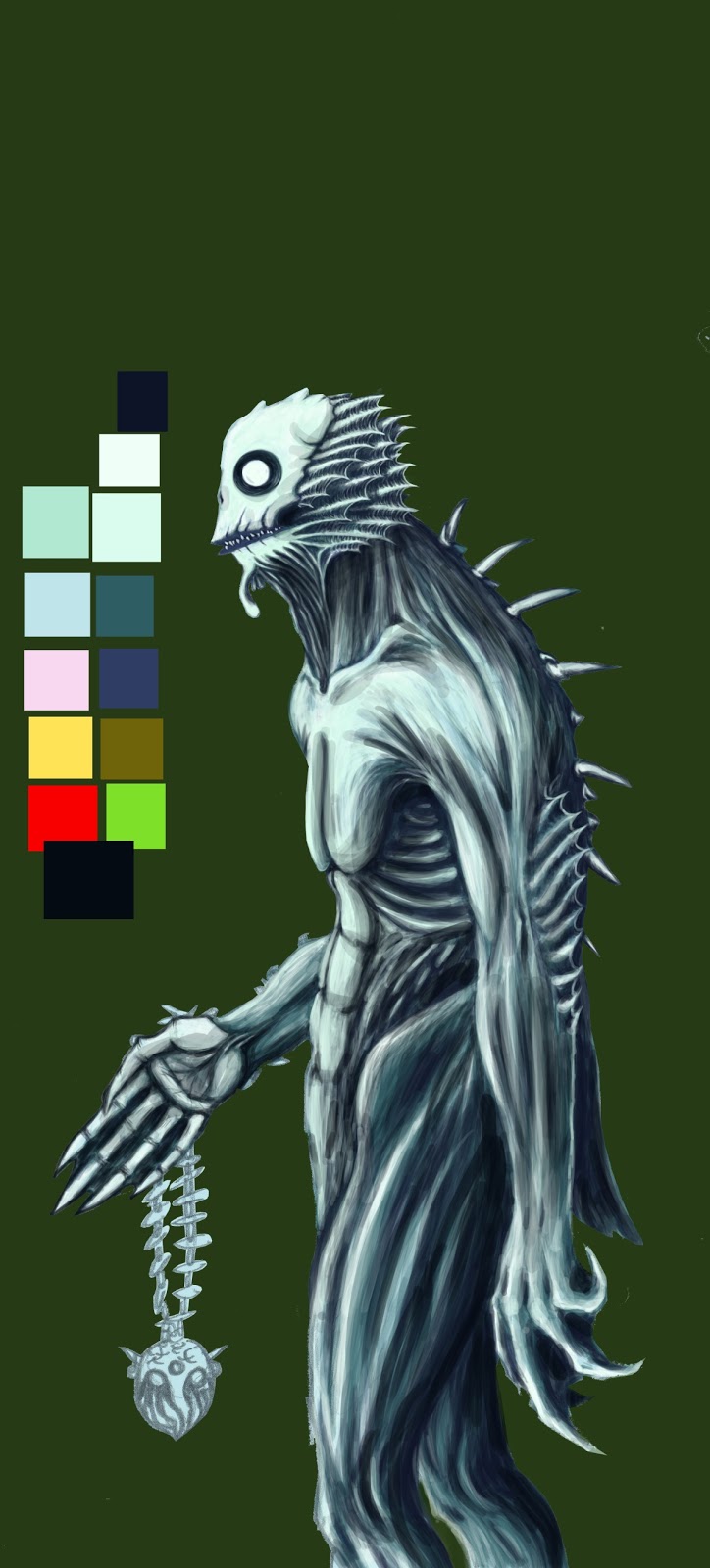 Sketch Every day: Deep One Female