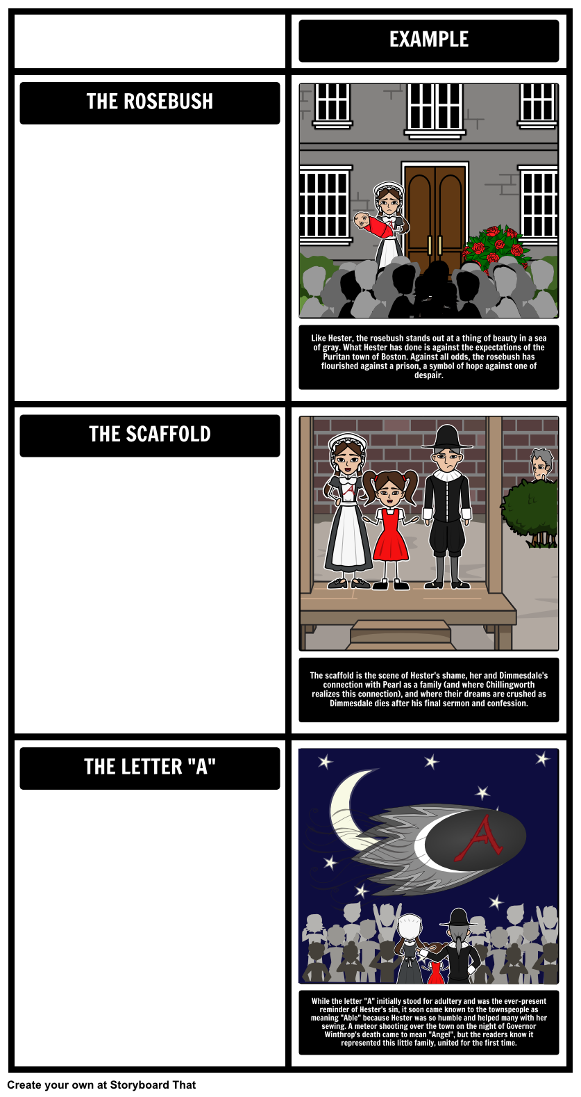 Symbols In The Scarlet Letter ~ Thankyou Letter