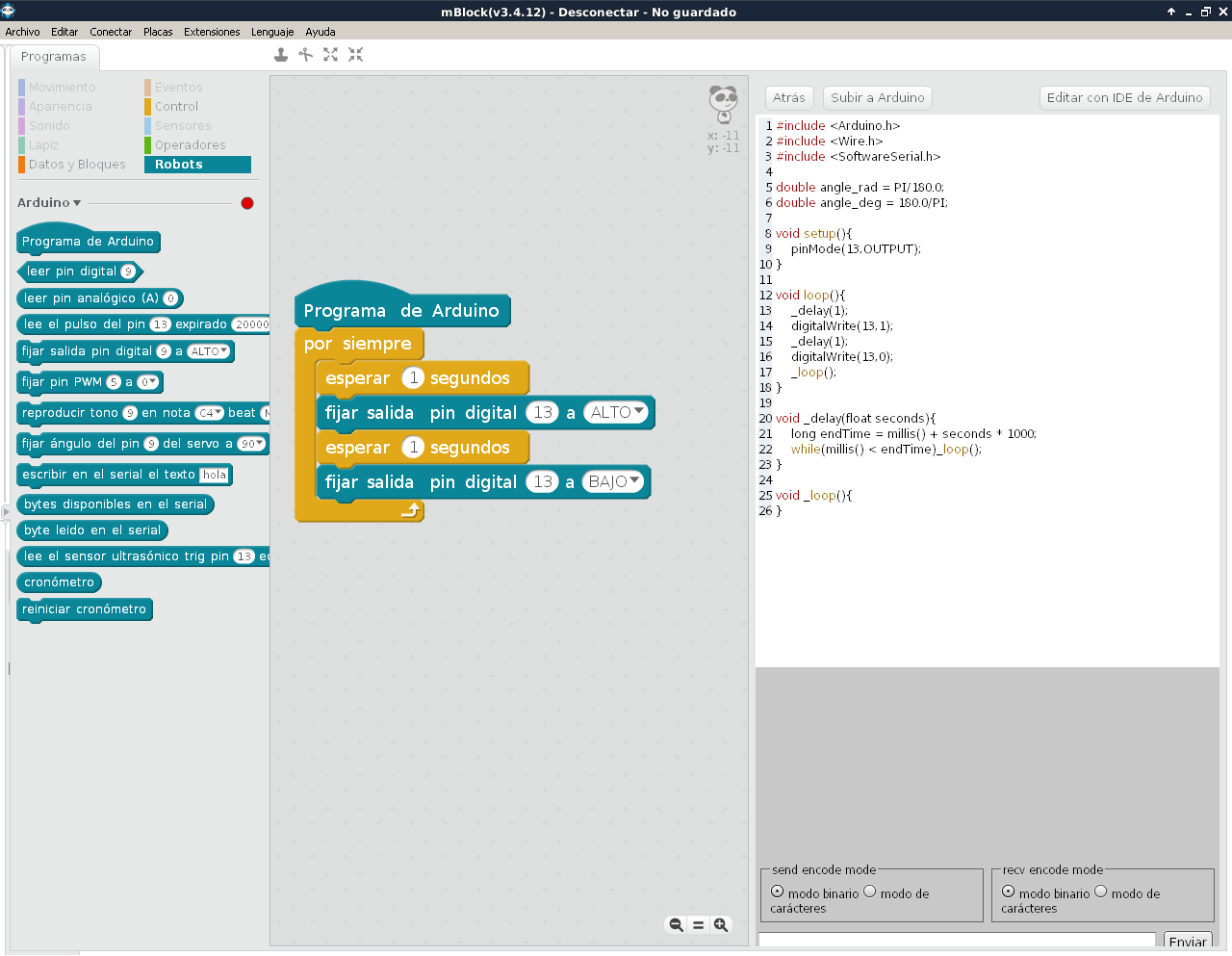 Librerías de Makeblock para Arduino. Programar con mblock y grabar con ...