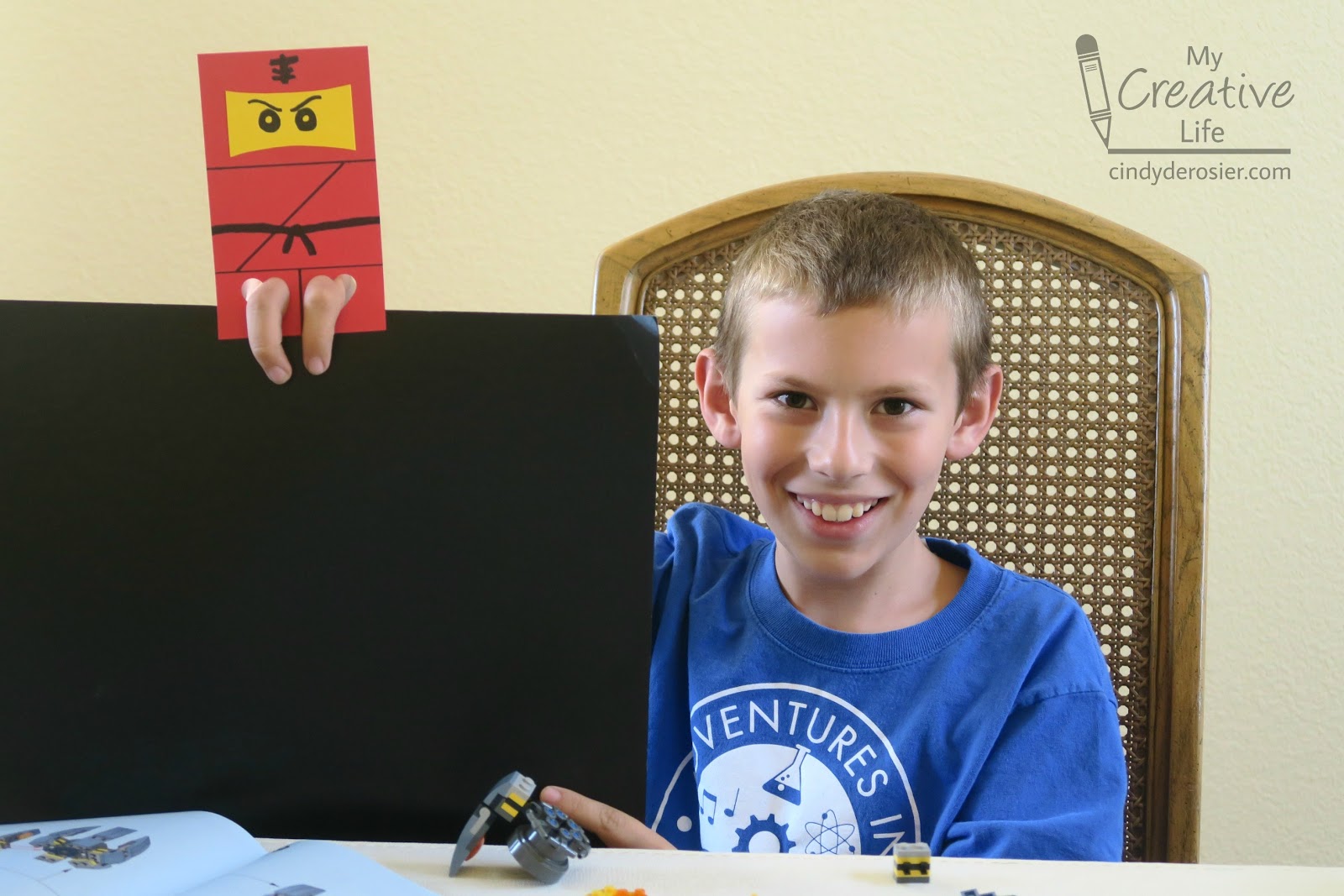 Cindy deRosier: My Creative Life: LEGO Ninjago Movie Finger Puppets