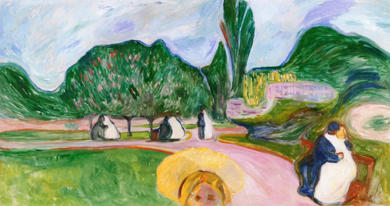 Edvard Munch | Summer Day, 1908 | Tutt'Art@ | Pittura * Scultura ...