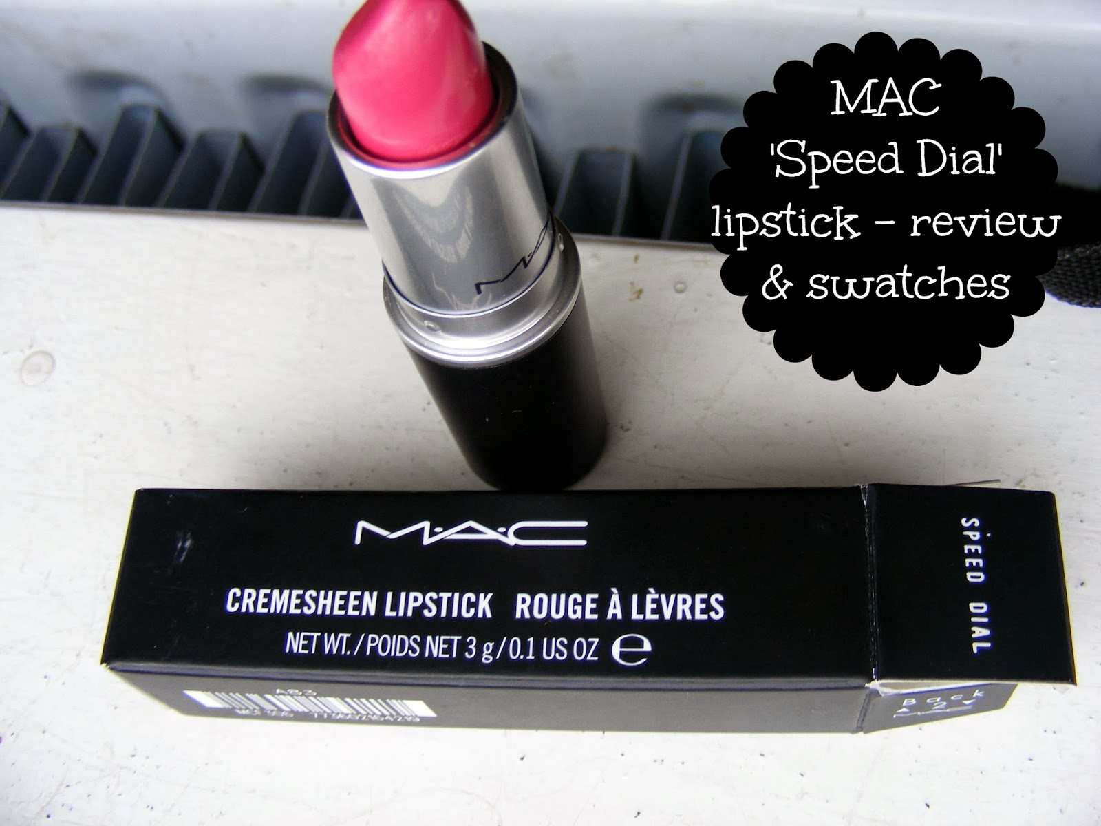 Mac 'Speed Dial' Lipstick Review & Swatches | oh hey there rachel