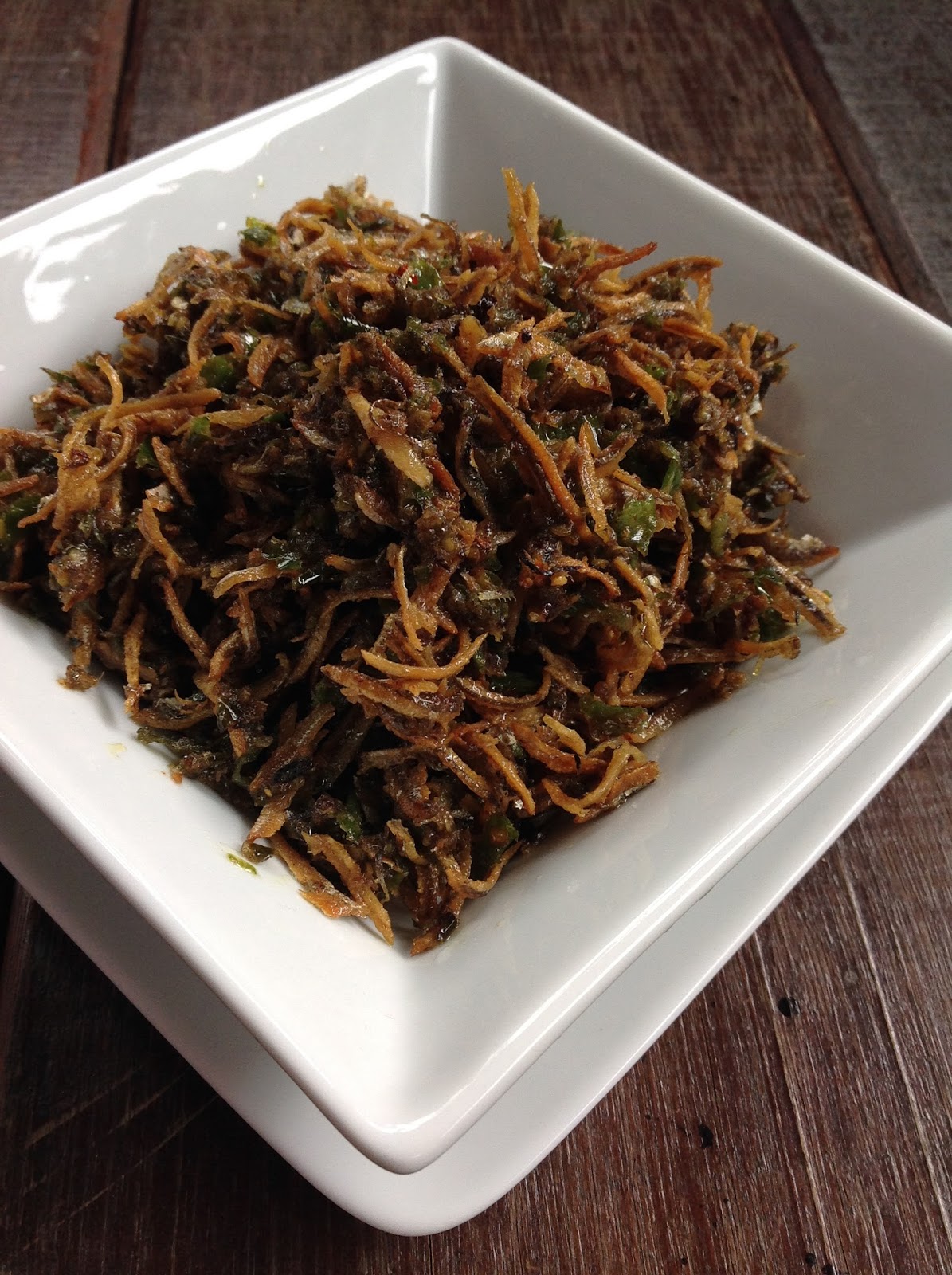 Mori's Kitchen: Ikan Bilis Tumis Cili Api Pedas