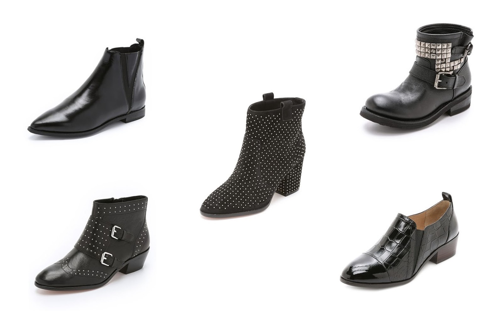 Black booties forever