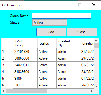 GST Group Help Guide