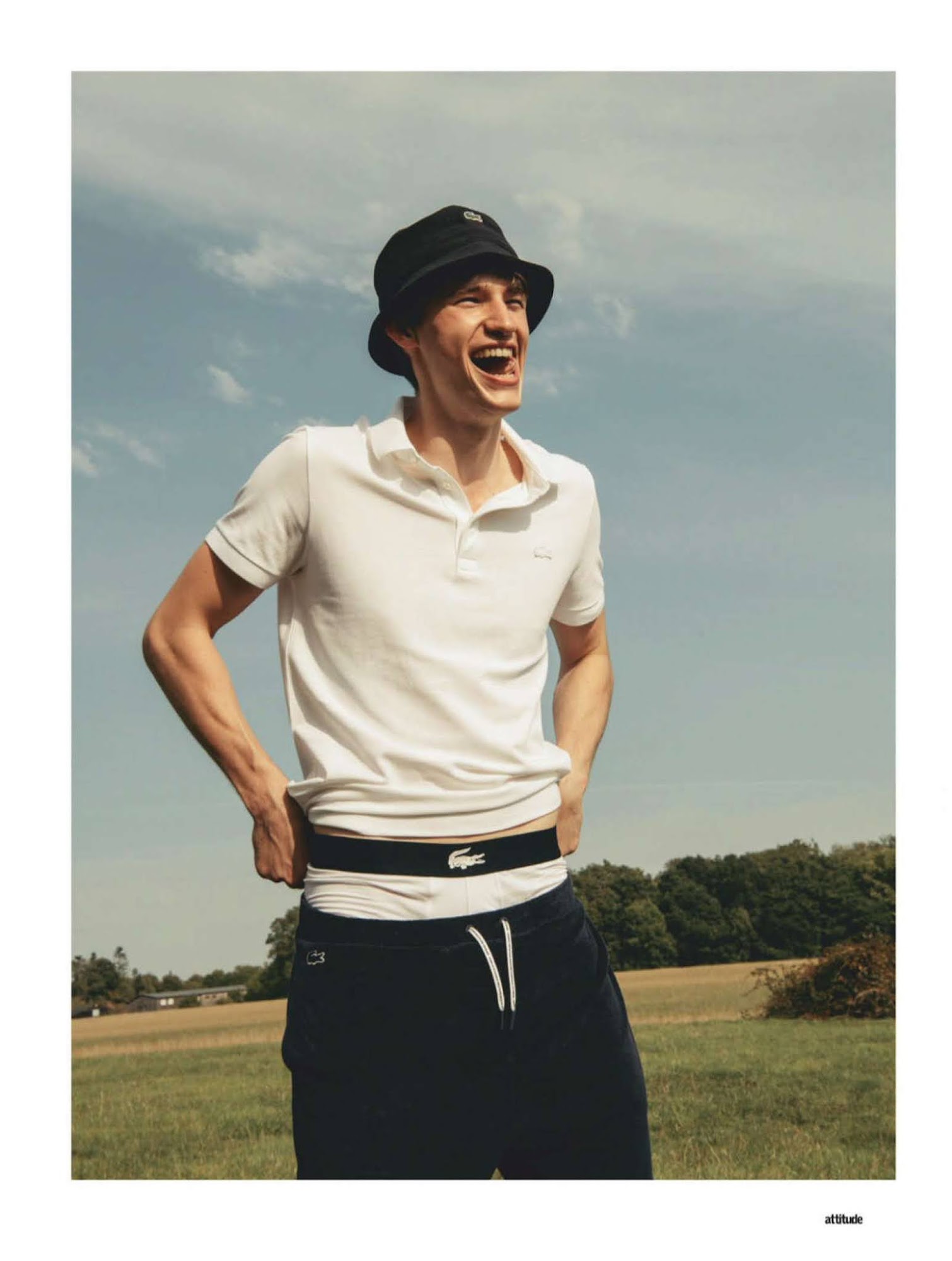 AJ Harris y Matthew Rahill para Attitude Magazine por Joseph Sinclair