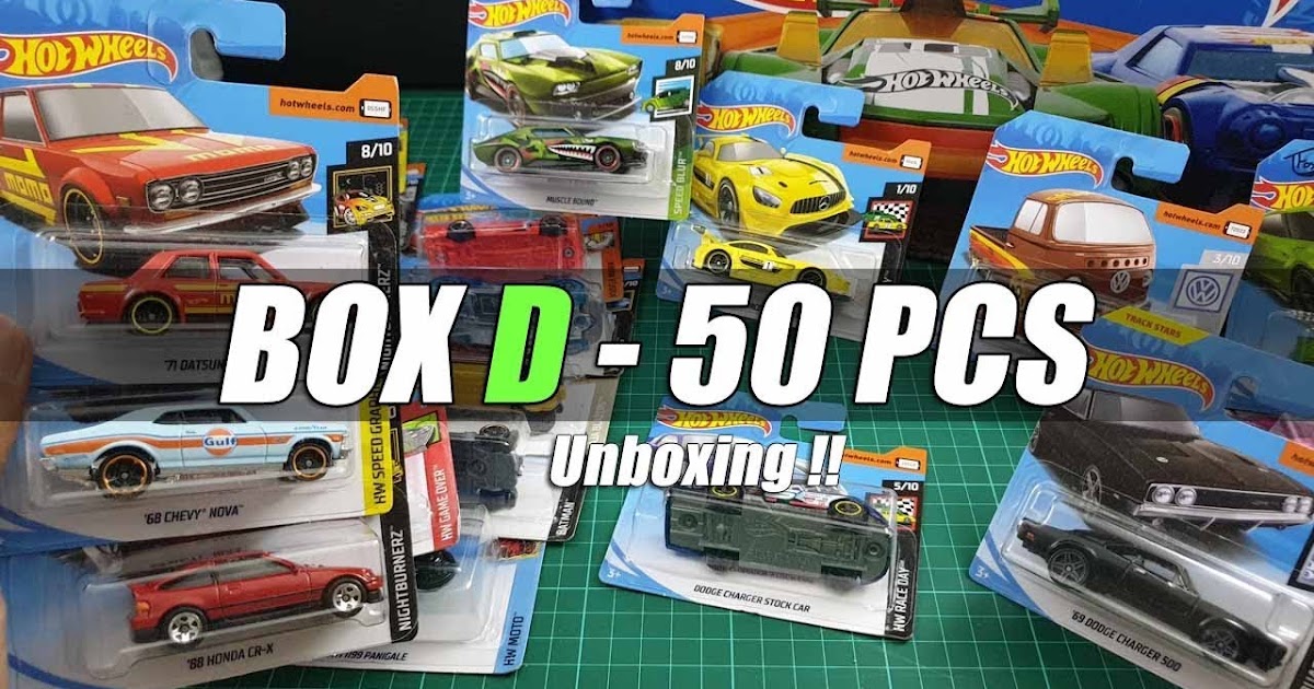 Hot Wheels 2019 D Case Unboxing Short Card - Hot Wheels Indonesia - Hot ...