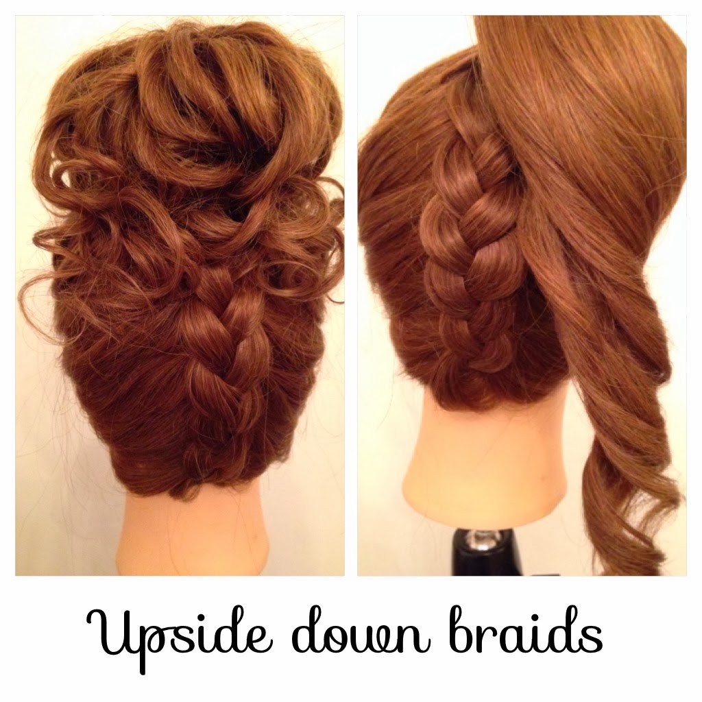 Hair Styles by Liberty: Upside Down Dutch Braids