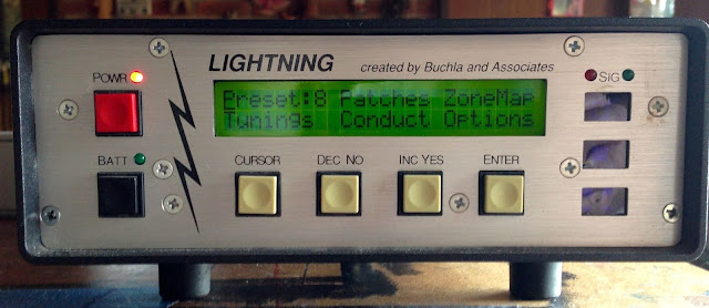 MATRIXSYNTH: Buchla Lightning MIDI controller with 2 wands