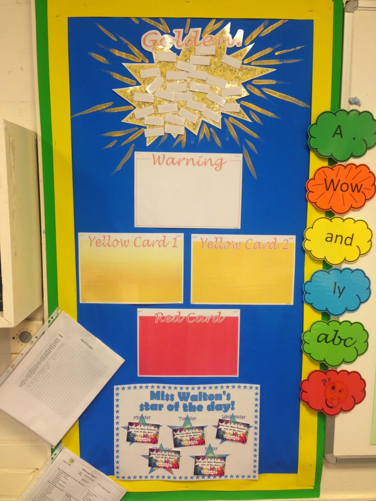 Creative Teaching Displays: Behaviour System