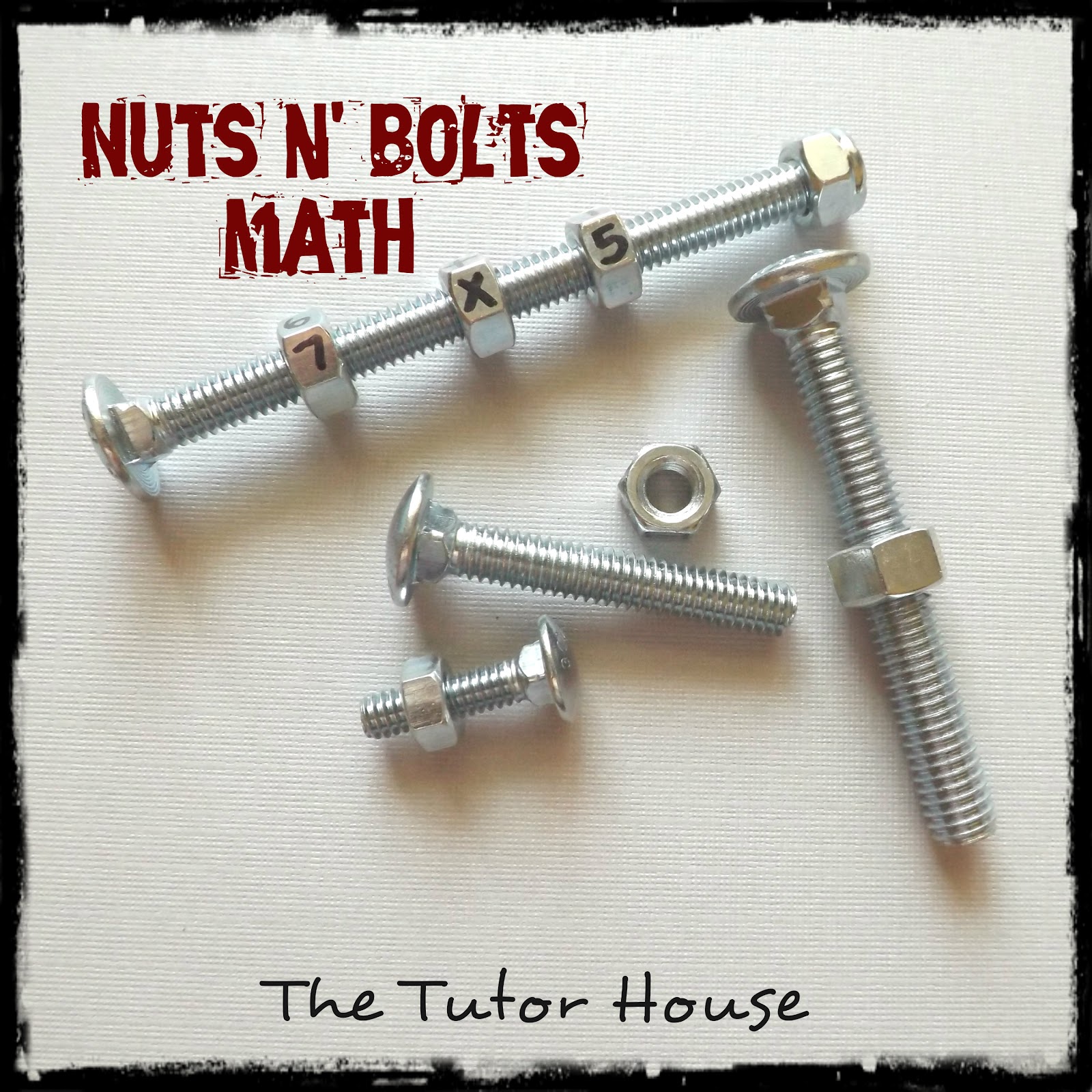 Classroom Freebies Too: Nuts n' Bolts for Math