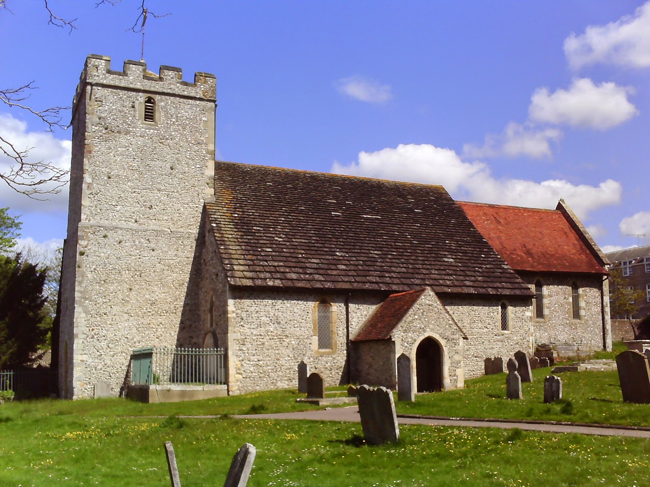 Hove in the Past: St Helen's Church, Hangleton.