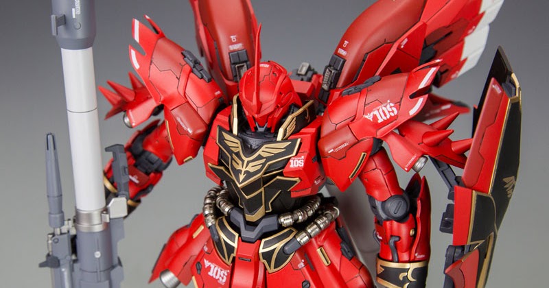 Custom Build: MG 1/100 MSN-06S Sinanju [Detailed] - Gundam Kits ...
