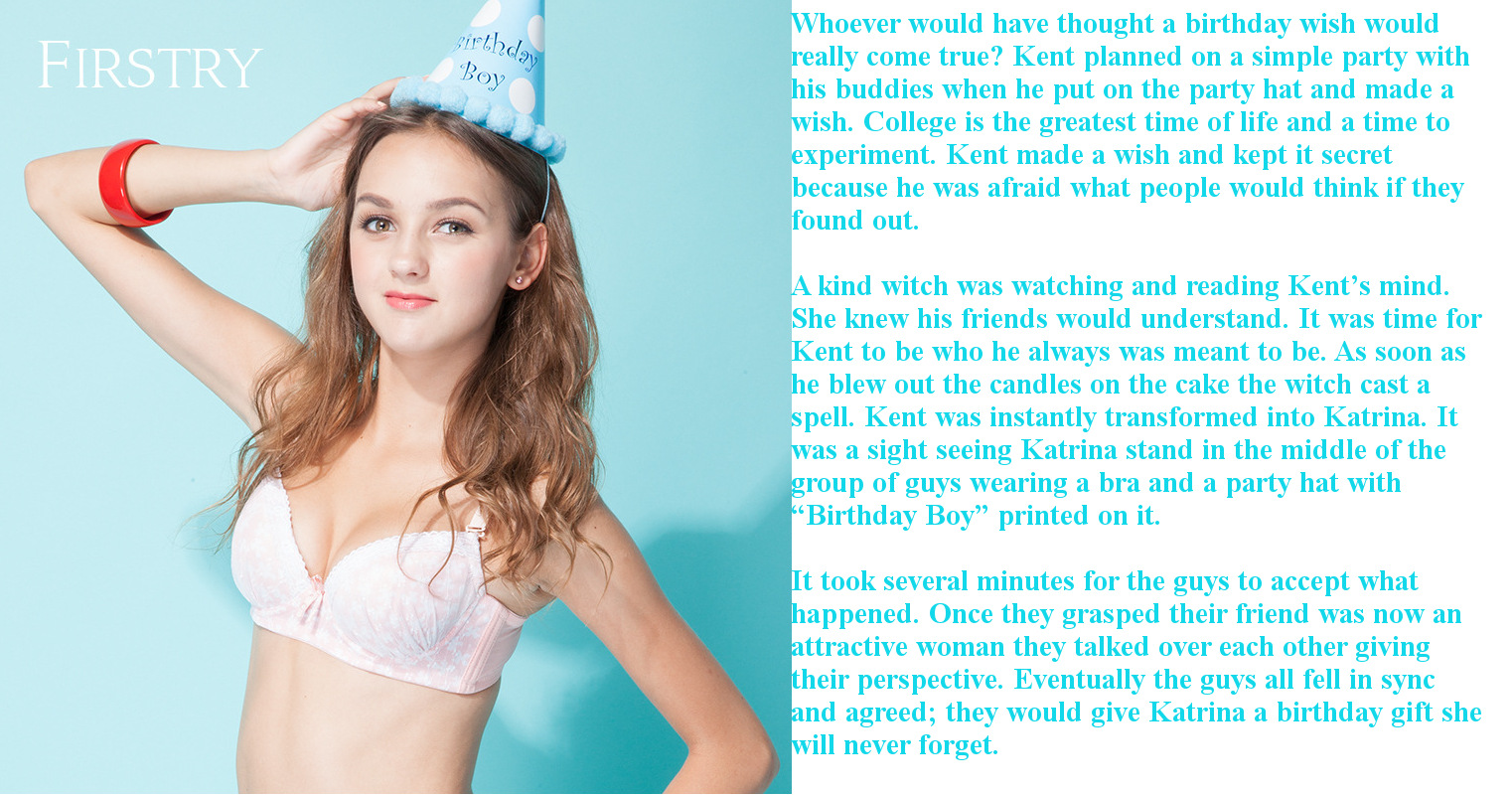 Krazy Kays Tg Captions And Swaps Birthday Wish