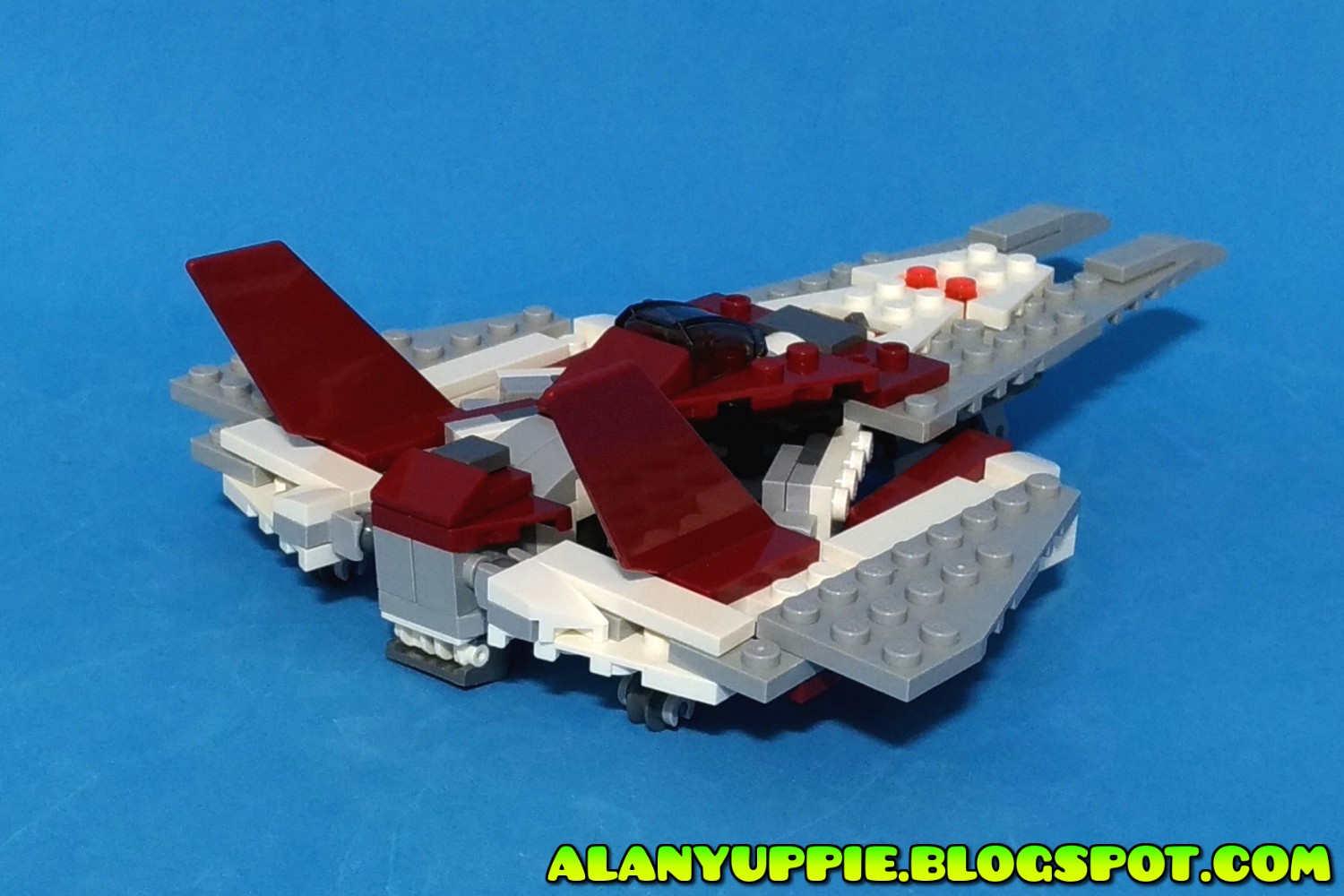 Alanyuppie's LEGO Transformers: Video Tutorial: Transformer Space jet ...