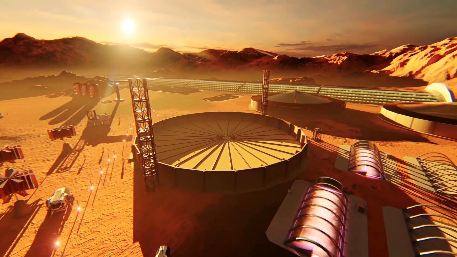 How SpaceX Mars Colony could look like in a few decades | human Mars