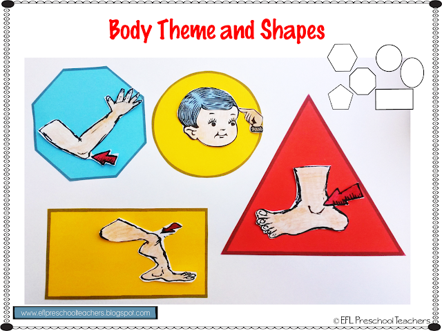 ESL/EFL Preschool Teachers: Body Theme for Preschool English Learners