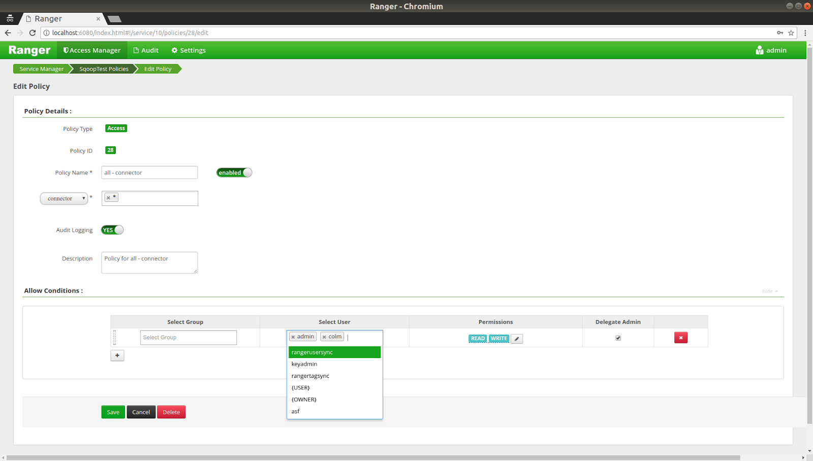 Open Source Security: Securing Apache Sqoop - part II