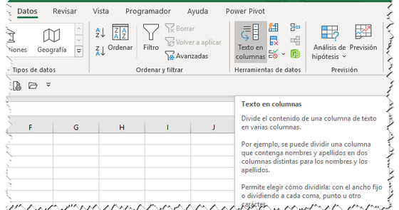 JLD Excel en Castellano - Usar Microsoft Excel eficientemente: Dividir ...