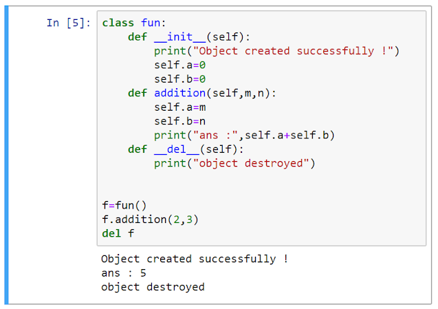 Destructors for classes Destructors for classes