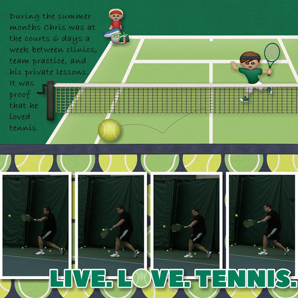 BoomersGirl Designs: "Game, Set, Match" Digital Kit