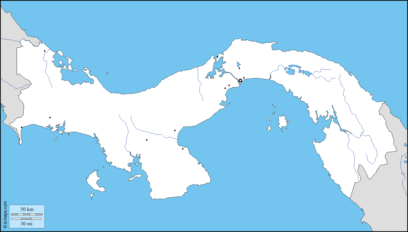 Geografía de Panama: Geografía de Panama