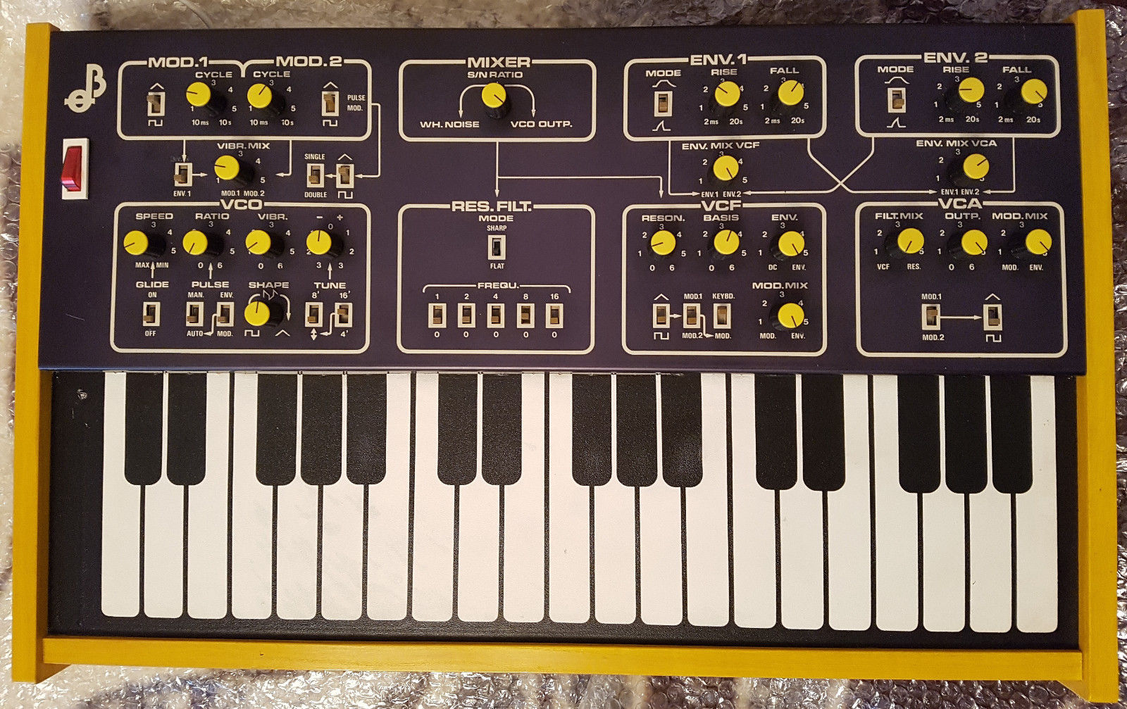 MATRIXSYNTH: Baumann BME-700 Ultra Mega Rare Analog German Vintage ...