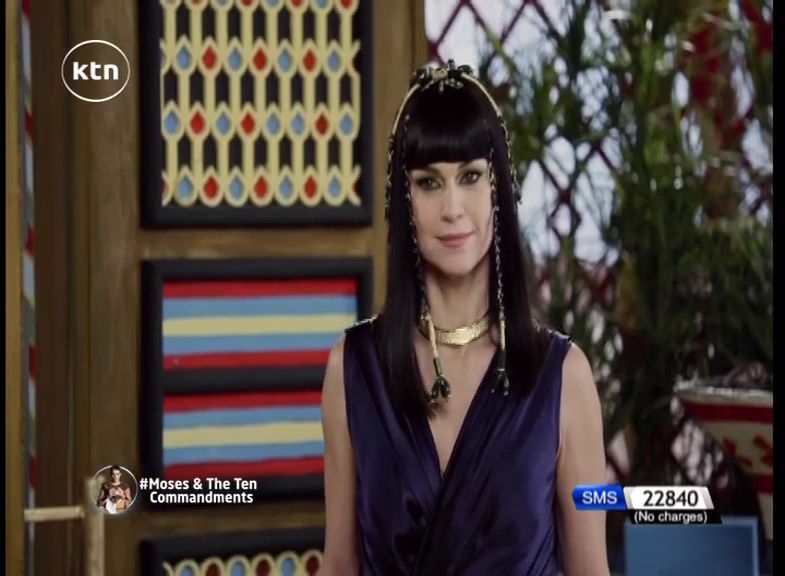 Queen Nefertari Ten Commandments