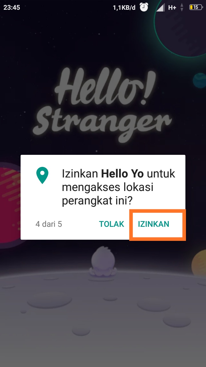 Cara Daftar Hello Yo Di Hp Android - Eko Trimulyono